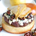 Pear & Walnut Burger Recipe - Amazing & Fancy but Super Easy