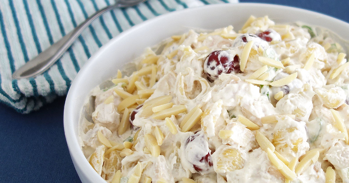 Chicken Salad with Grapes - The Ultimate Potluck Recipe